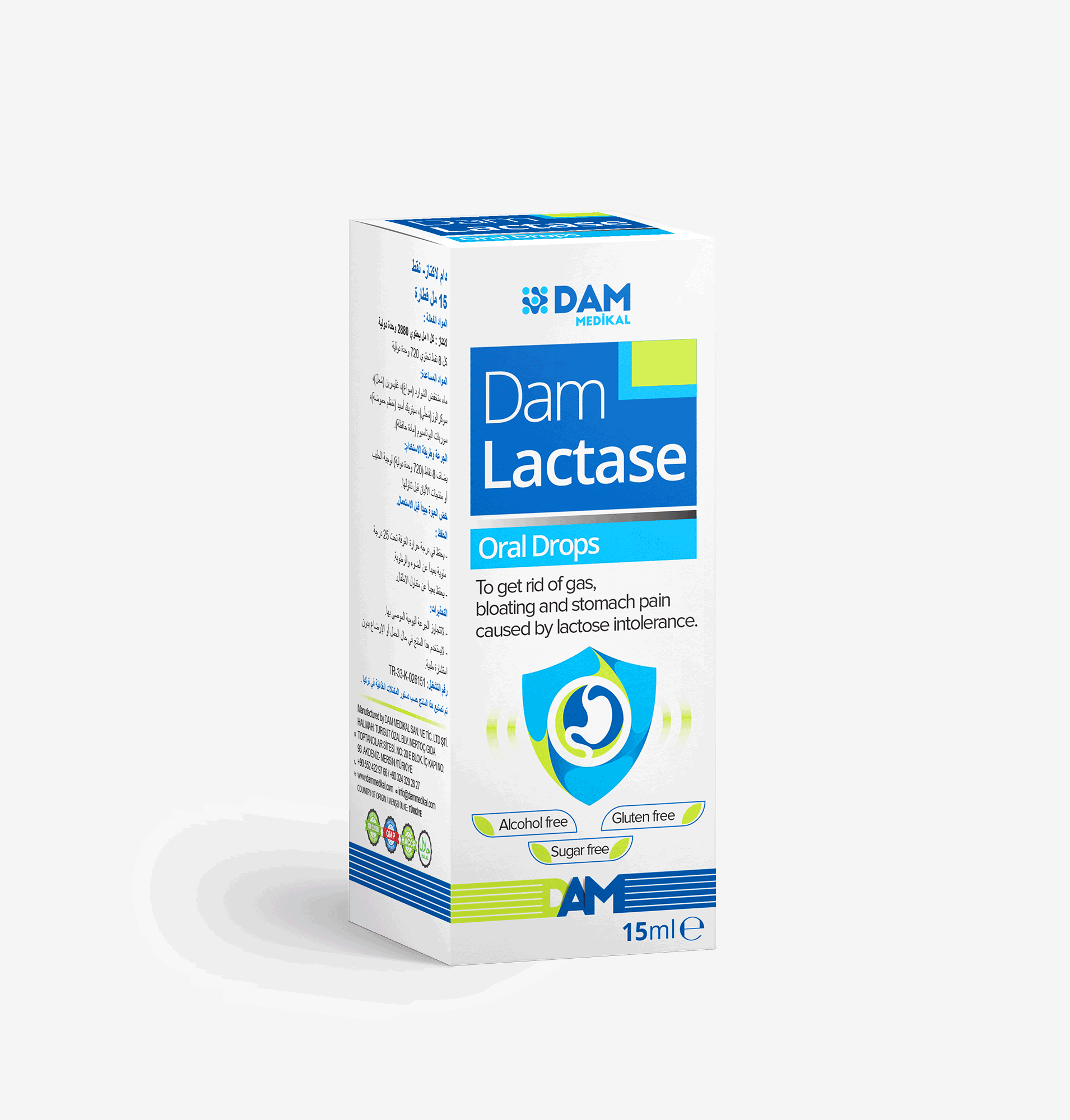 Dam lactase – Dammedikal